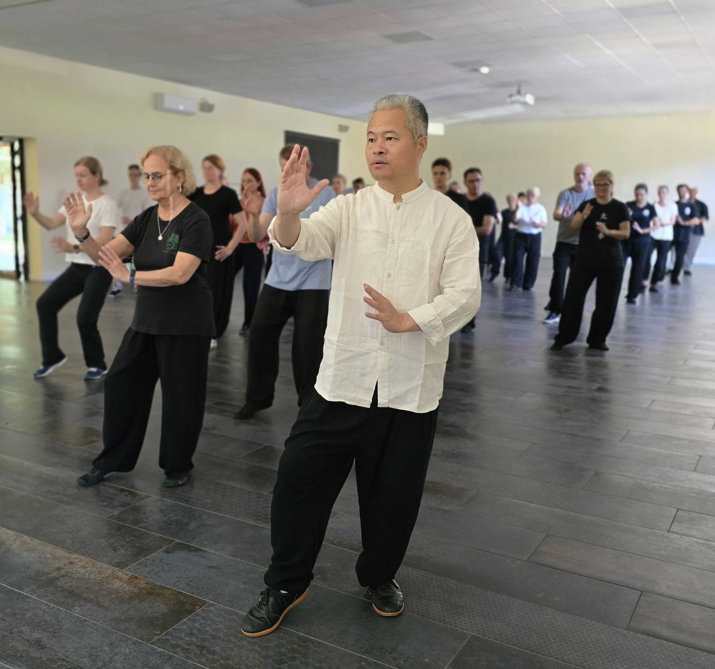 Pierwszy wakacyjny trening z Mistrzem Zhai Shizong!